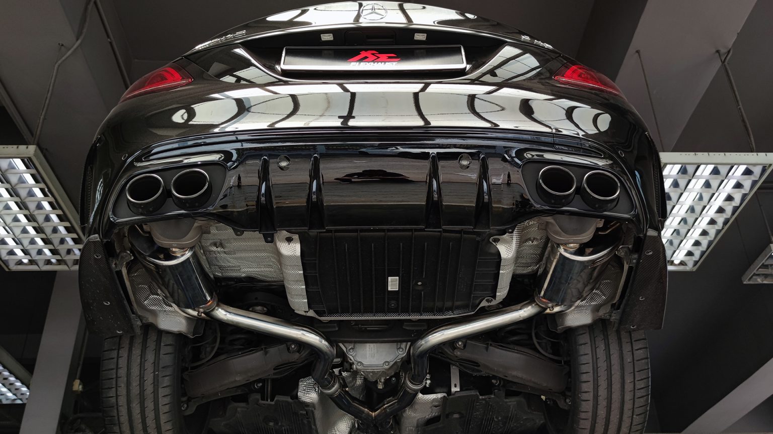 Mercedes AMG C43 Exhaust Malaysia FI Exhaust | Dita Racing